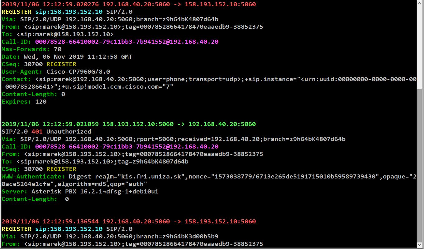 Tools for a quick SIP diagnostics - ngrep, sipgrep and sngrep | NIL - Network Information Library